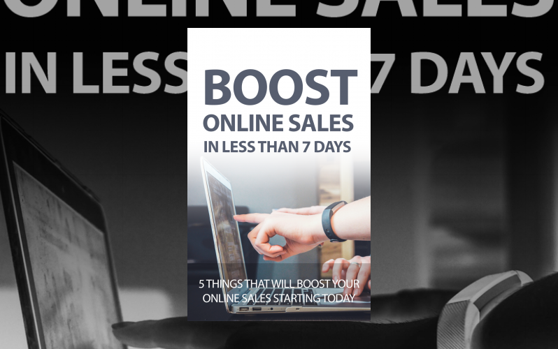 Boost Online Sales In Less Than 7 Days sold by Ivana Soldat | eBookLingo